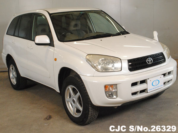 2000 Toyota Rav4 Pearl for sale | Stock No. 26329 | Japanese Used Cars ...