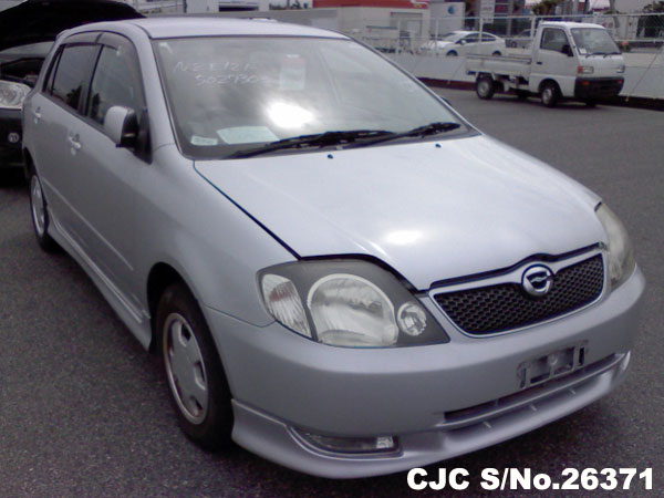 2002 Toyota Corolla Runx Silver for sale | Stock No. 26371 | Japanese ...