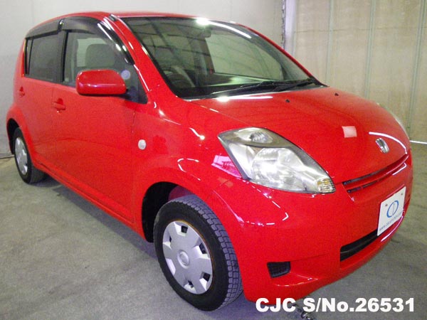 2007 Toyota Passo Red for sale | Stock No. 26531 | Japanese Used Cars ...