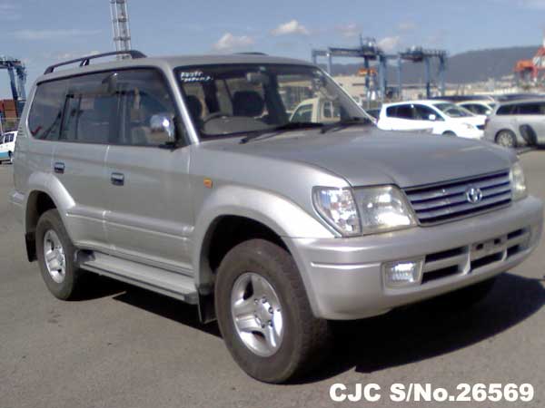 2000 Toyota Land Cruiser Prado Silver for sale | Stock No. 26569 ...