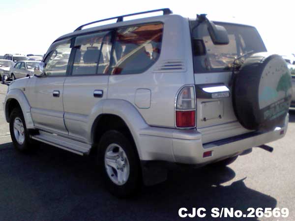 2000 Toyota Land Cruiser Prado Silver for sale | Stock No. 26569 ...
