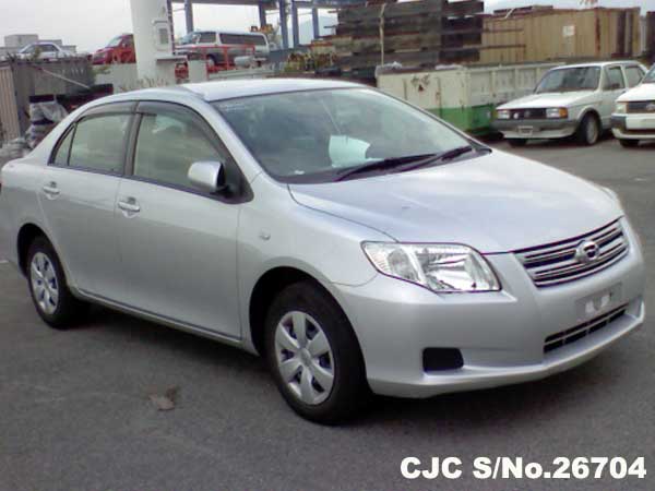 2008 Toyota Corolla Axio Silver for sale | Stock No. 26704 | Japanese ...