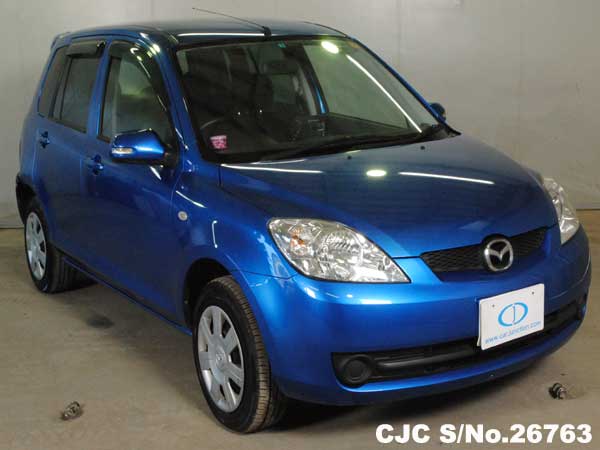 2007 Mazda Demio Blue for sale | Stock No. 26763 | Japanese Used Cars ...
