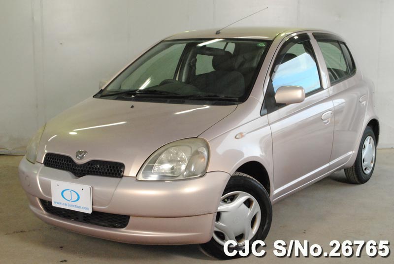 2001 Toyota Vitz - Yaris Pink for sale | Stock No. 26765 | Japanese ...
