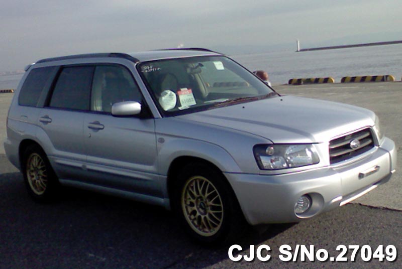 2003 Subaru Forester Silver for sale | Stock No. 27049 | Japanese Used ...