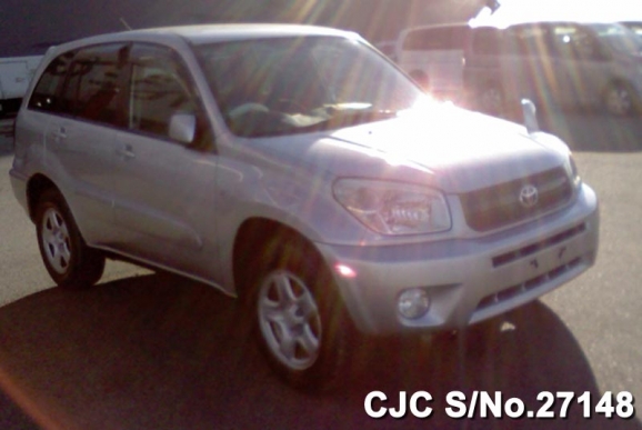 2005 Toyota Rav4 Silver for sale | Stock No. 27148 | Japanese Used Cars ...