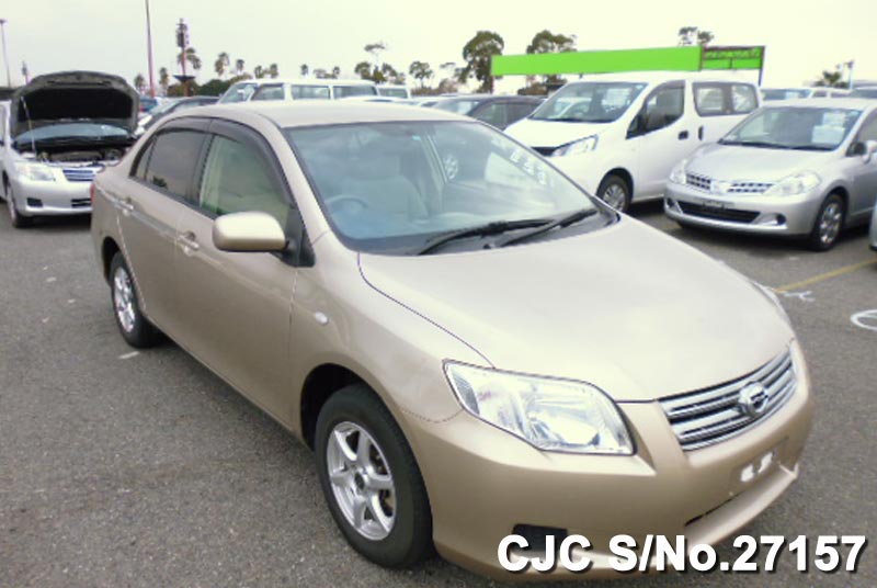 2008 Toyota Corolla Axio Gold for sale | Stock No. 27157 | Japanese ...