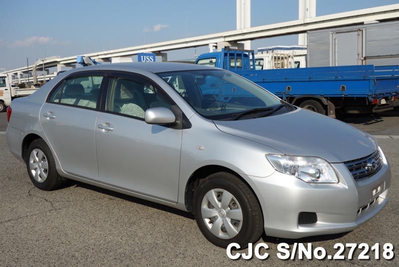 2008 Toyota Corolla Axio Silver for sale | Stock No. 27218 | Japanese ...