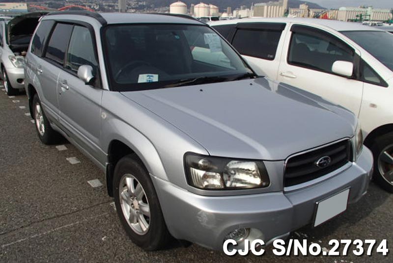 2003 Subaru Forester Silver for sale | Stock No. 27374 | Japanese Used ...