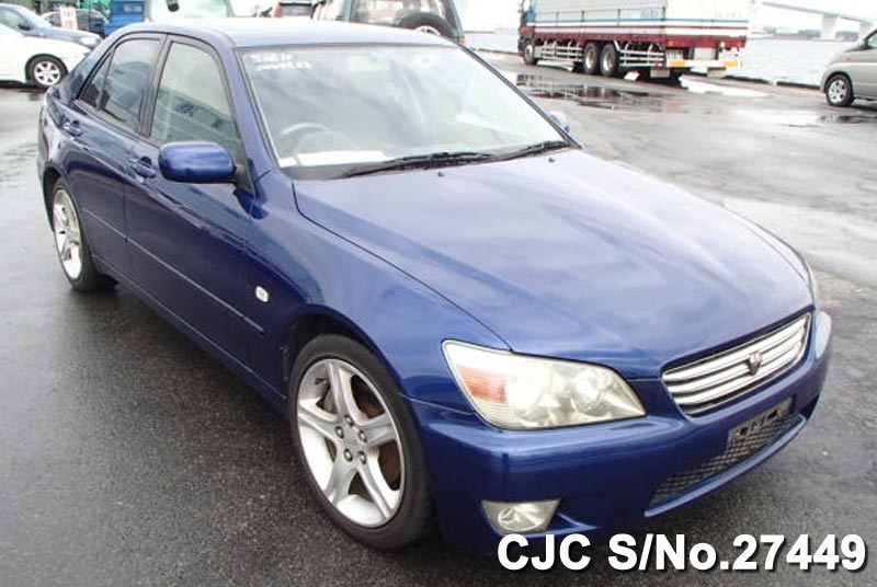 1998 Toyota Altezza Blue for sale | Stock No. 27449 | Japanese Used ...