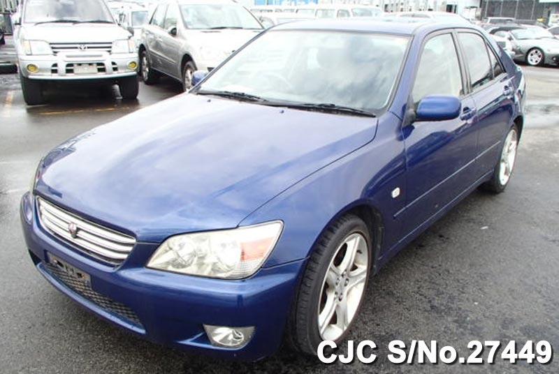 1998 Toyota Altezza Blue for sale | Stock No. 27449 | Japanese Used ...