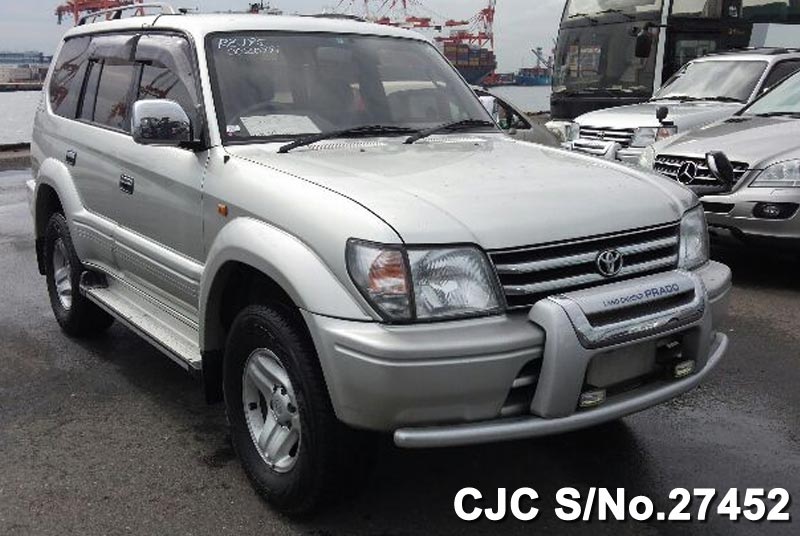 1999 Toyota Land Cruiser Prado Silver for sale | Stock No. 27452 ...