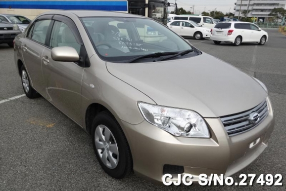 2008 Toyota Corolla Axio Beige for sale | Stock No. 27492 | Japanese ...
