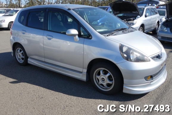 2002 Honda Fit Silver for sale | Stock No. 27493 | Japanese Used Cars Exporter