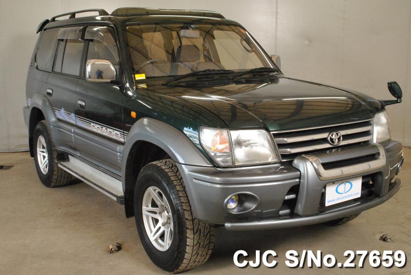 1999 Toyota Land Cruiser Prado Green 2 Tone for sale | Stock No. 27659 ...