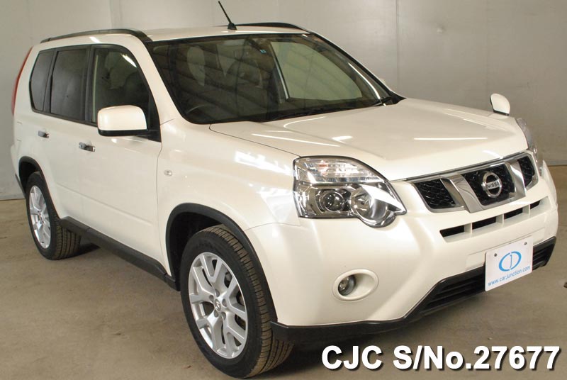2012 Nissan X-Trail Pearl White for sale | Stock No. 27677 | Japanese Used Cars Exporter