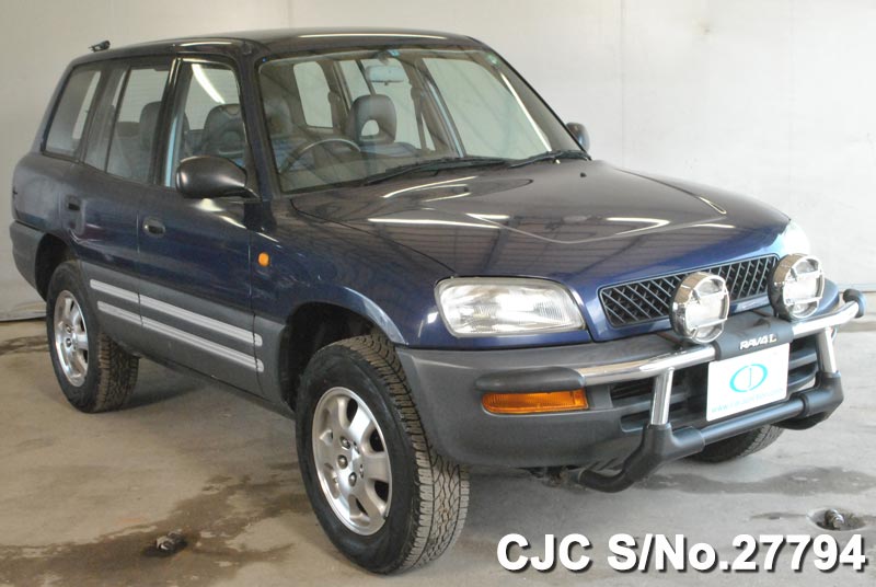 1997 Toyota Rav4 Blue for sale | Stock No. 27794 | Japanese Used Cars ...