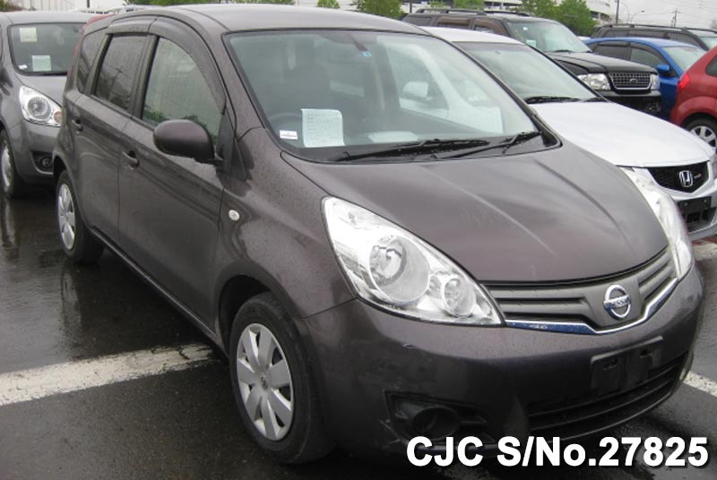 2009 Nissan Note Brown for sale | Stock No. 27825 | Japanese Used Cars ...