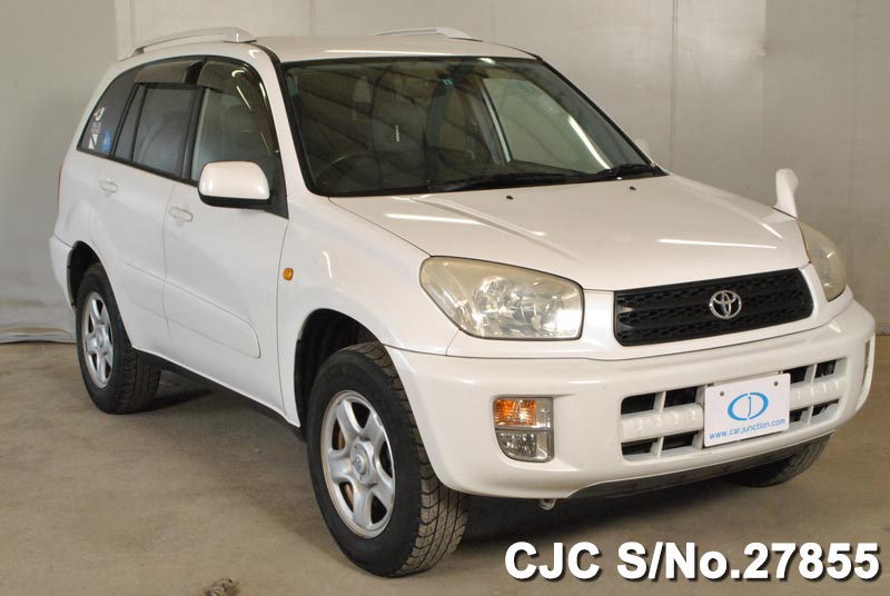 2002 Toyota Rav4 Pearl for sale | Stock No. 27855 | Japanese Used Cars ...