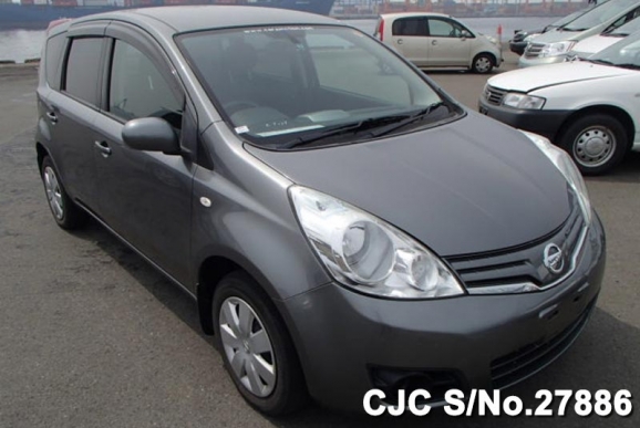 2009 Nissan Note Gray for sale | Stock No. 27886 | Japanese Used Cars ...