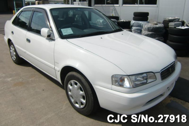 2000 Toyota Sprinter White for sale | Stock No. 27918 | Japanese Used ...