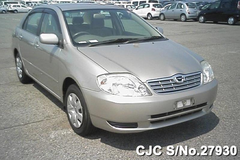 2003 Toyota Corolla Silver for sale | Stock No. 27930 | Japanese Used ...