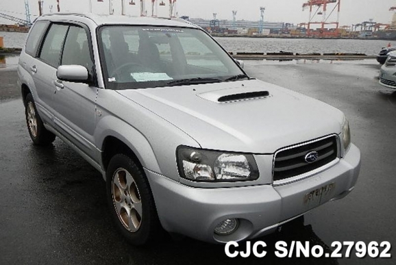 2003 Subaru Forester Silver for sale | Stock No. 27962 | Japanese Used ...