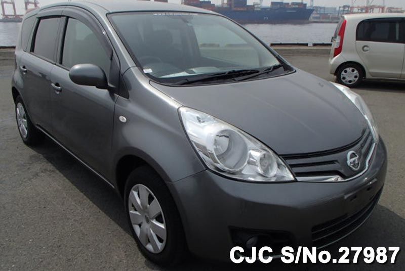 2009 Nissan Note Gray for sale | Stock No. 27987 | Japanese Used Cars ...