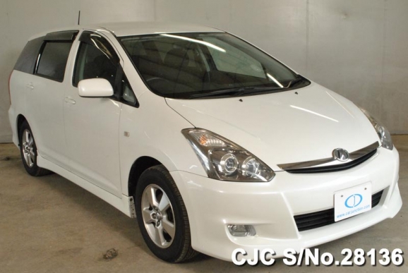 2007 Toyota Wish Pearl for sale | Stock No. 28136 | Japanese Used Cars ...