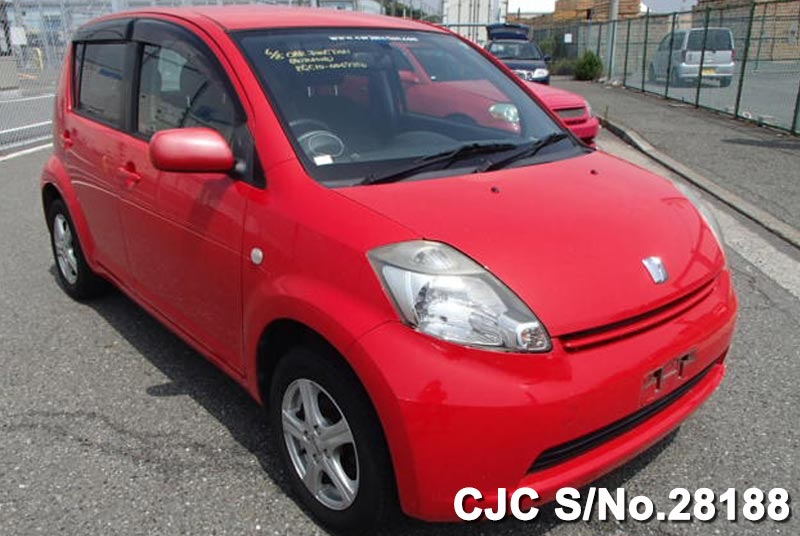 2005 Toyota Passo Red for sale | Stock No. 28188 | Japanese Used Cars ...