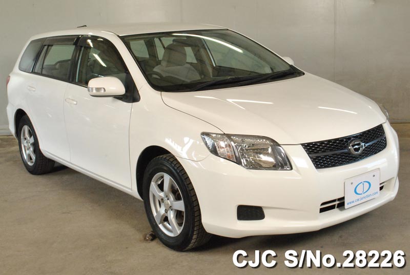 2007 Toyota Corolla Fielder White for sale | Stock No. 28226 | Japanese ...
