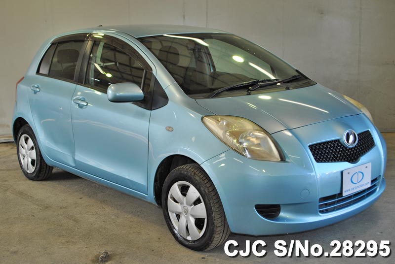 2005 Toyota Vitz Light Blue for sale | Stock No. 28295 | Japanese Used ...