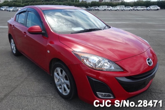 2009 Mazda Axela Red for sale | Stock No. 28471 | Japanese Used Cars ...