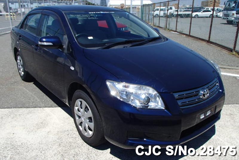 2008 Toyota Corolla Axio Blue for sale | Stock No. 28475 | Japanese ...