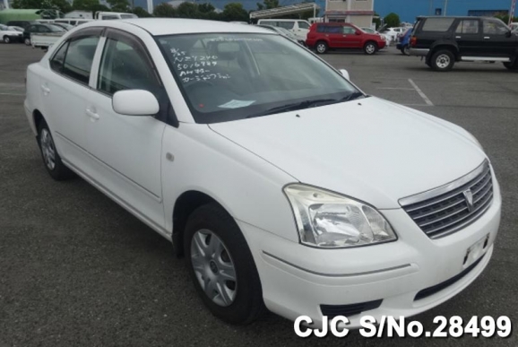 2003 Toyota Premio White for sale | Stock No. 28499 | Japanese Used ...