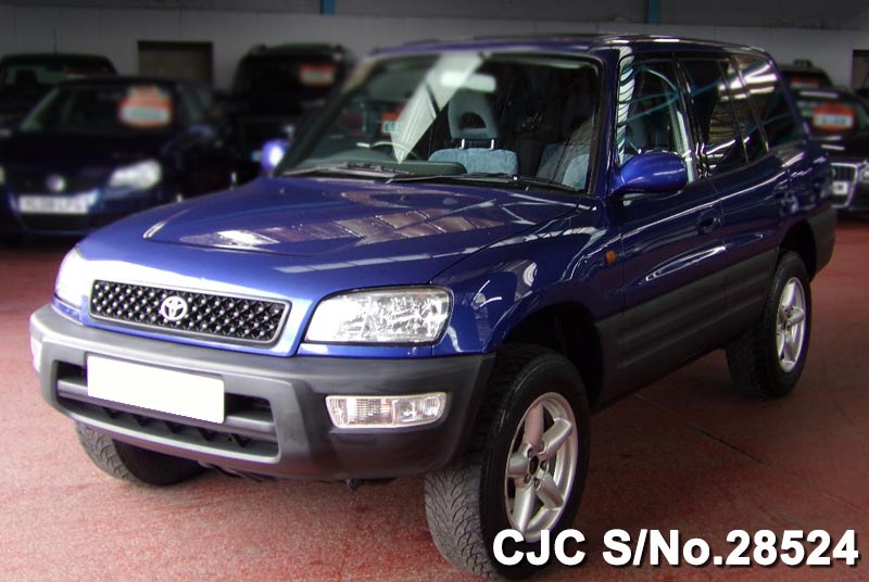 2000 Toyota Rav4 Blue for sale | Stock No. 28524 | Japanese Used Cars ...