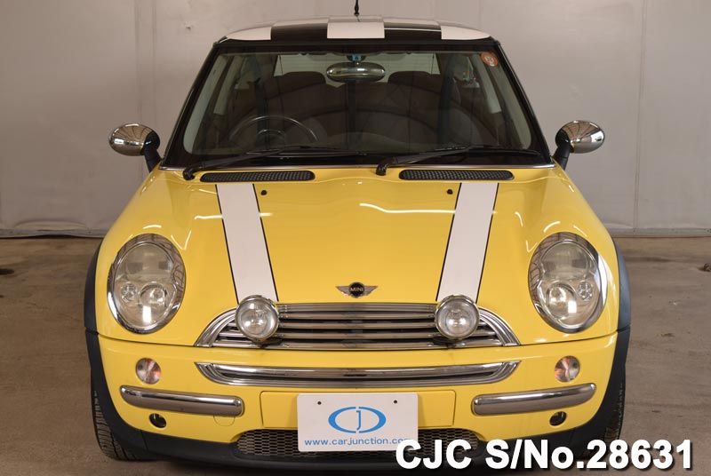 2002 MINI Cooper Yellow for sale | Stock No. 28631 | Japanese Used Cars ...