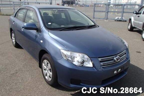 2008 Toyota Corolla Axio Blue for sale | Stock No. 28664 | Japanese ...
