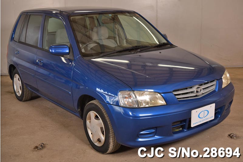2002 Mazda Demio Blue for sale | Stock No. 28694 | Japanese Used Cars ...