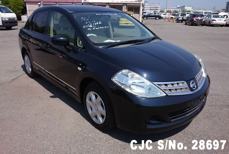 2008 Nissan Tiida Latio Black for sale | Stock No. 28697 | Japanese ...