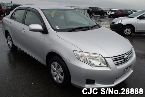 2008 Toyota Corolla Axio Silver for sale | Stock No. 28888 | Japanese ...