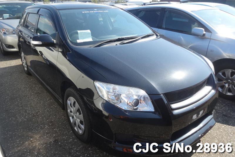 2008 Toyota Corolla Fielder Black for sale | Stock No. 28936 | Japanese ...