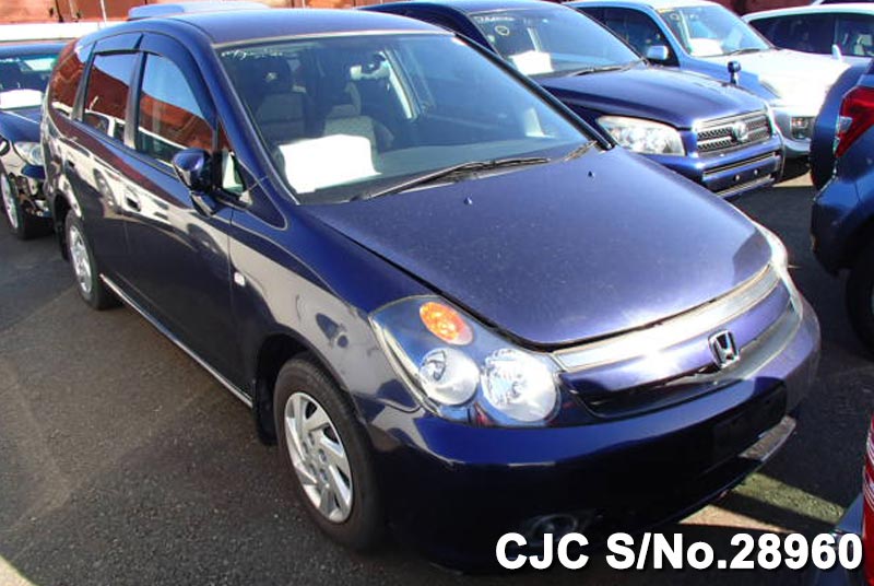 2006 Honda Stream Dark Blue for sale | Stock No. 28960 | Japanese Used ...
