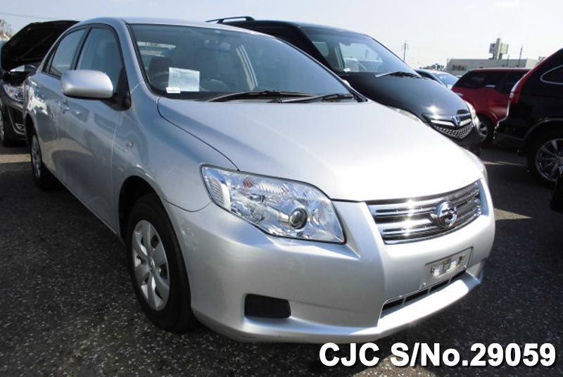 2008 Toyota Corolla Axio Silver for sale | Stock No. 29059 | Japanese ...