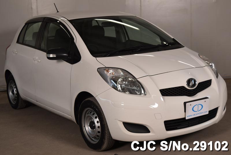 2007 Toyota Vitz White for sale | Stock No. 29102 | Japanese Used Cars ...