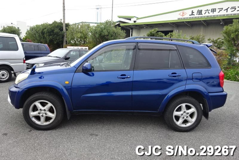 2000 Toyota Rav4 Blue for sale | Stock No. 29267 | Japanese Used Cars ...