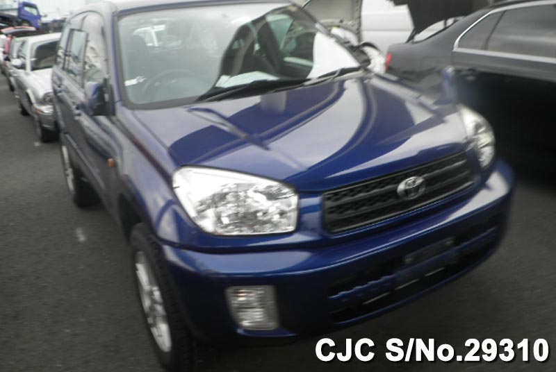 2000 Toyota Rav4 Dark Blue for sale | Stock No. 29310 | Japanese Used ...