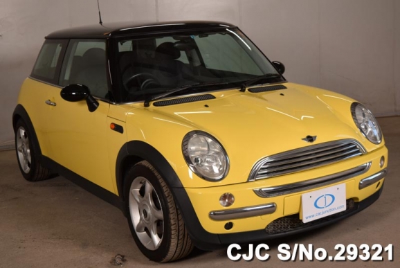2002 MINI Cooper Yellow for sale | Stock No. 29321 | Japanese Used Cars ...