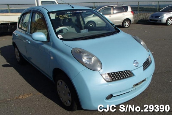 2006 Nissan March Blue for sale | Stock No. 29390 | Japanese Used Cars ...