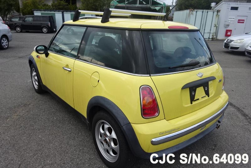2002 BMW Mini Cooper Yellow for sale | Stock No. 64099 | Japanese Used ...